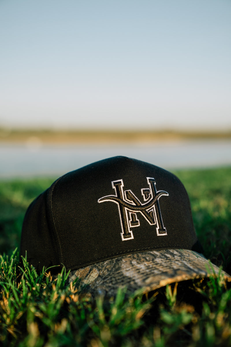 Realtree Edge - Snapback hat - Black & Realtree Brim – HoodNeck